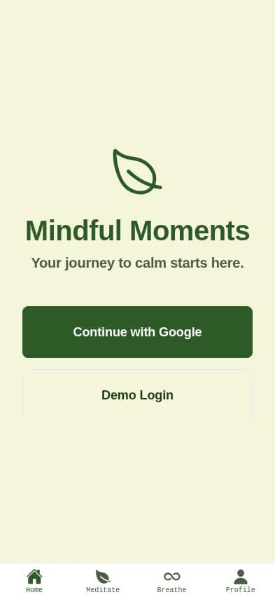 Mindful Moments App