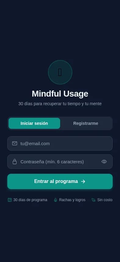 Mindful Usage Coach
