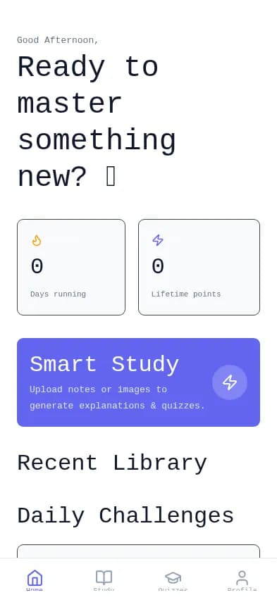 MindMirror AI Study App