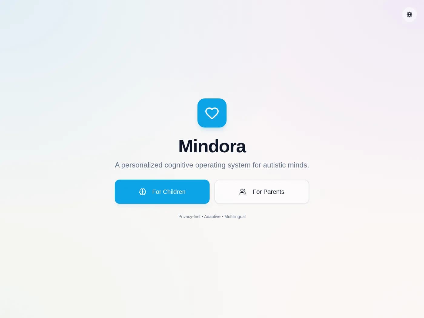 Mindora Autism Companion