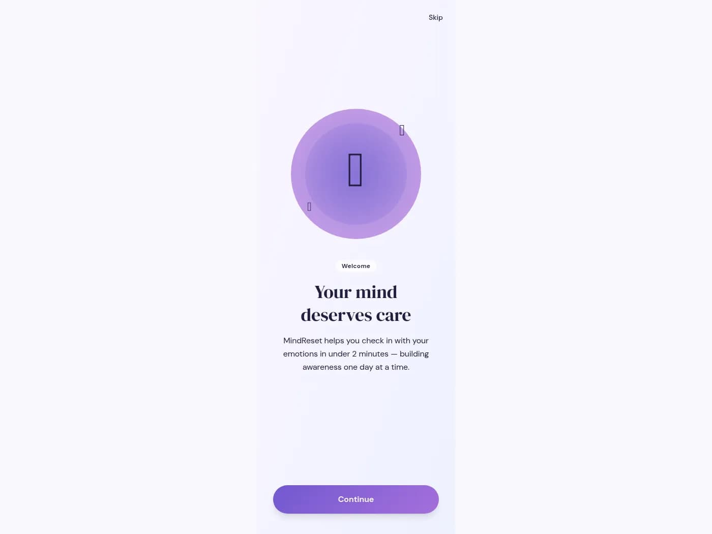 MindReset Wellness App