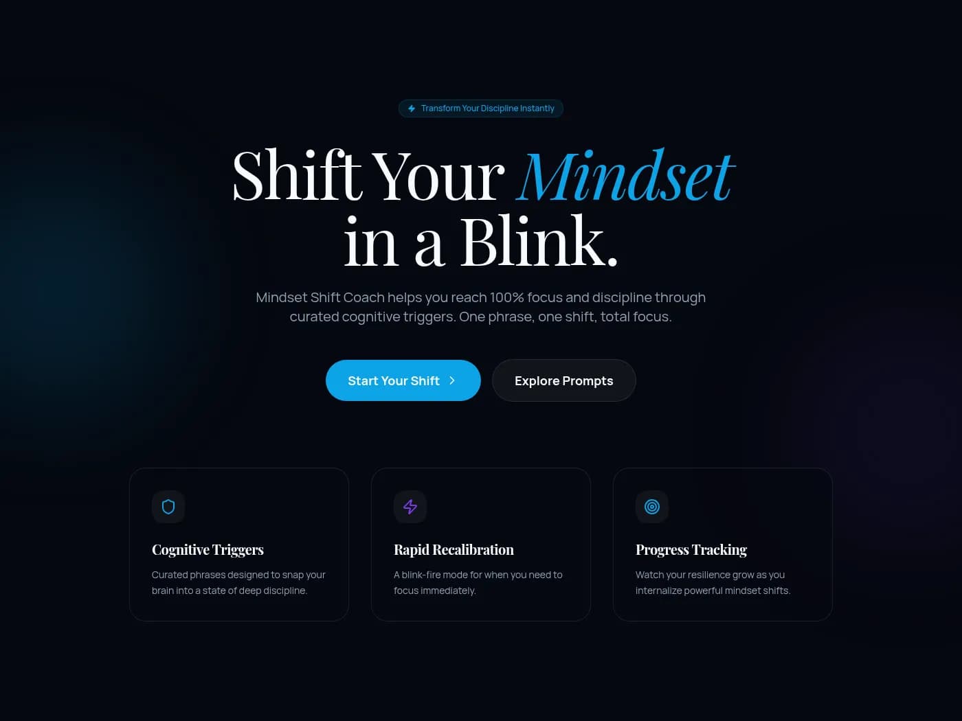 Mindset Shift Coach