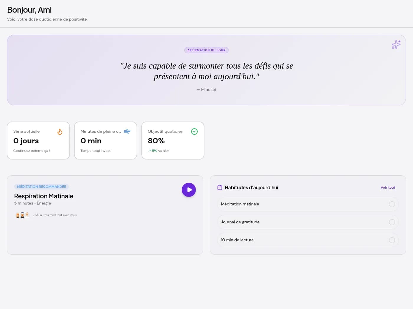 Mindset Web Clone