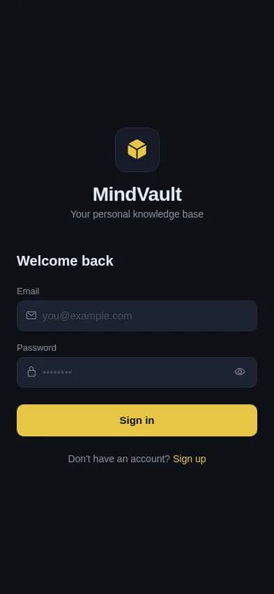 MindVault Knowledge Base