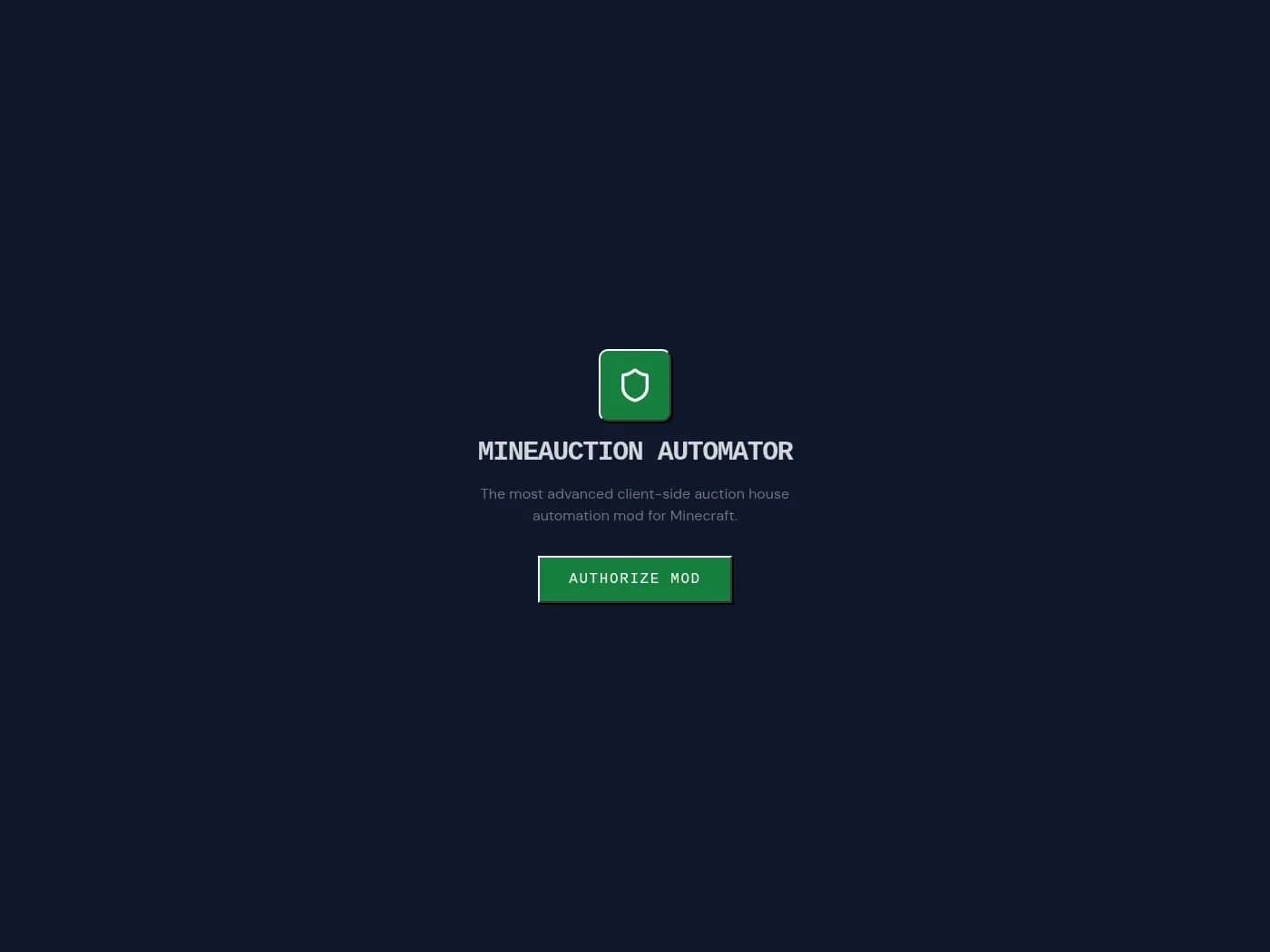 MineAuction Automator