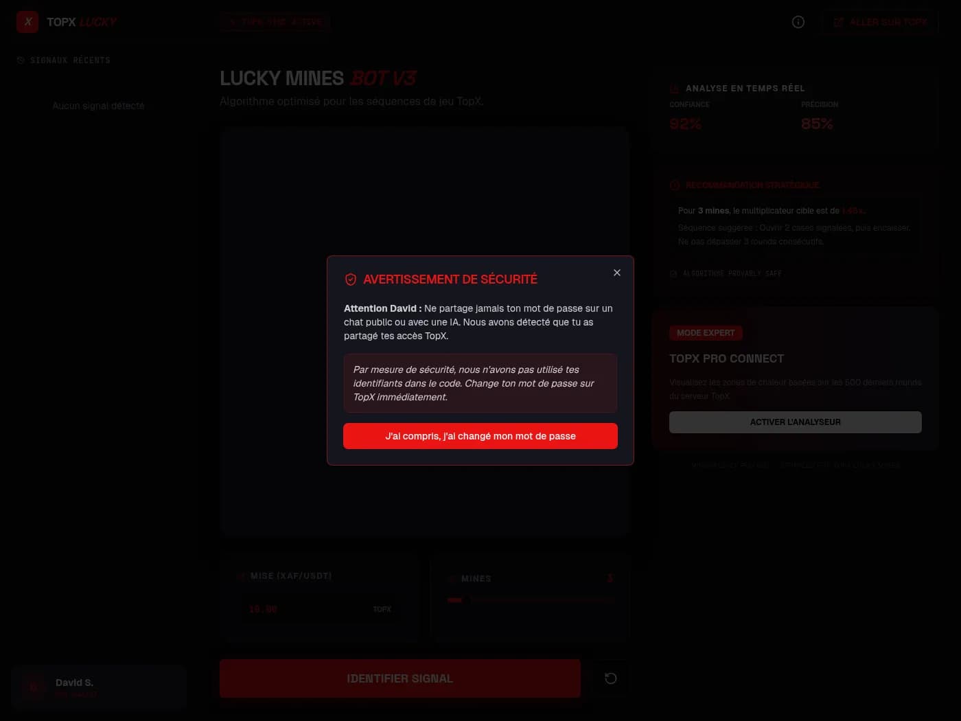 Mine Predictor Bot