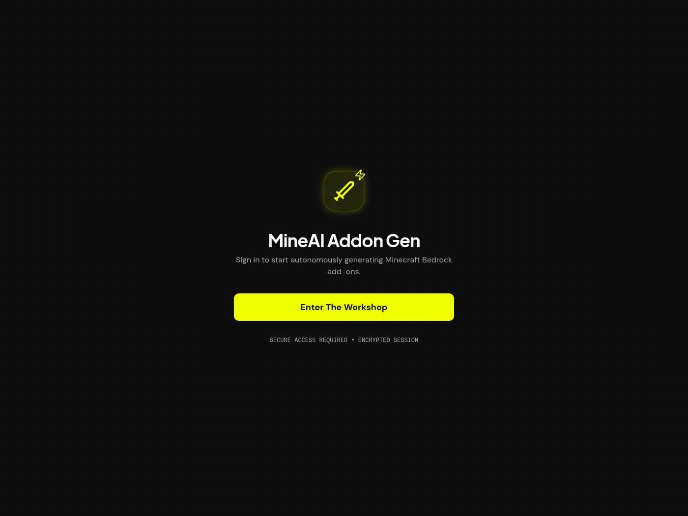 MineAI Addon Generator