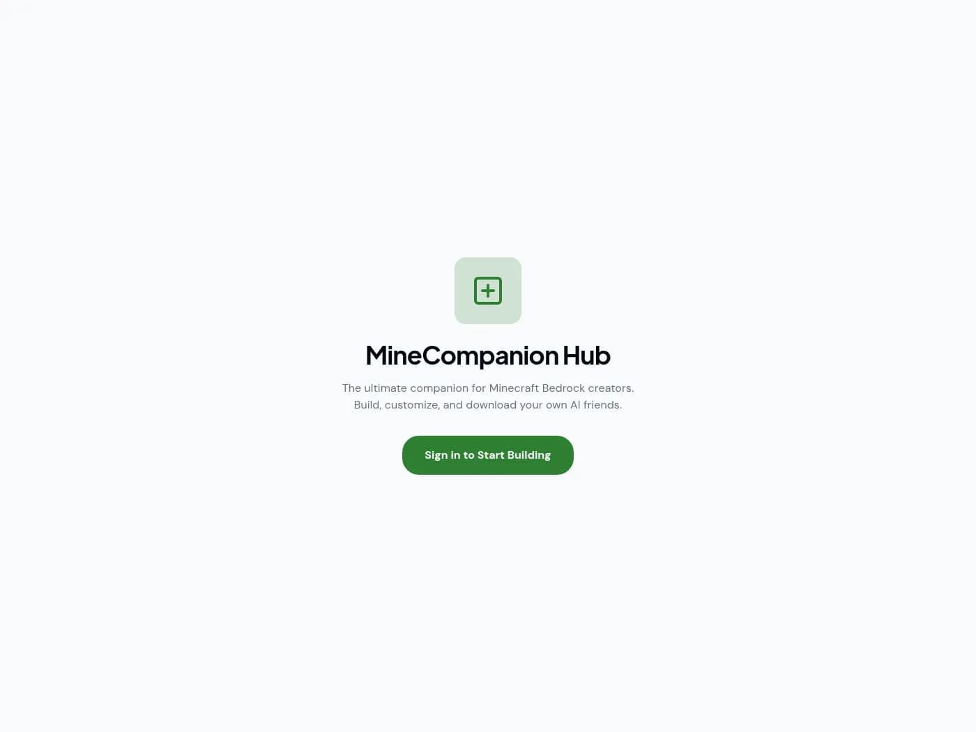 MineCompanion Hub