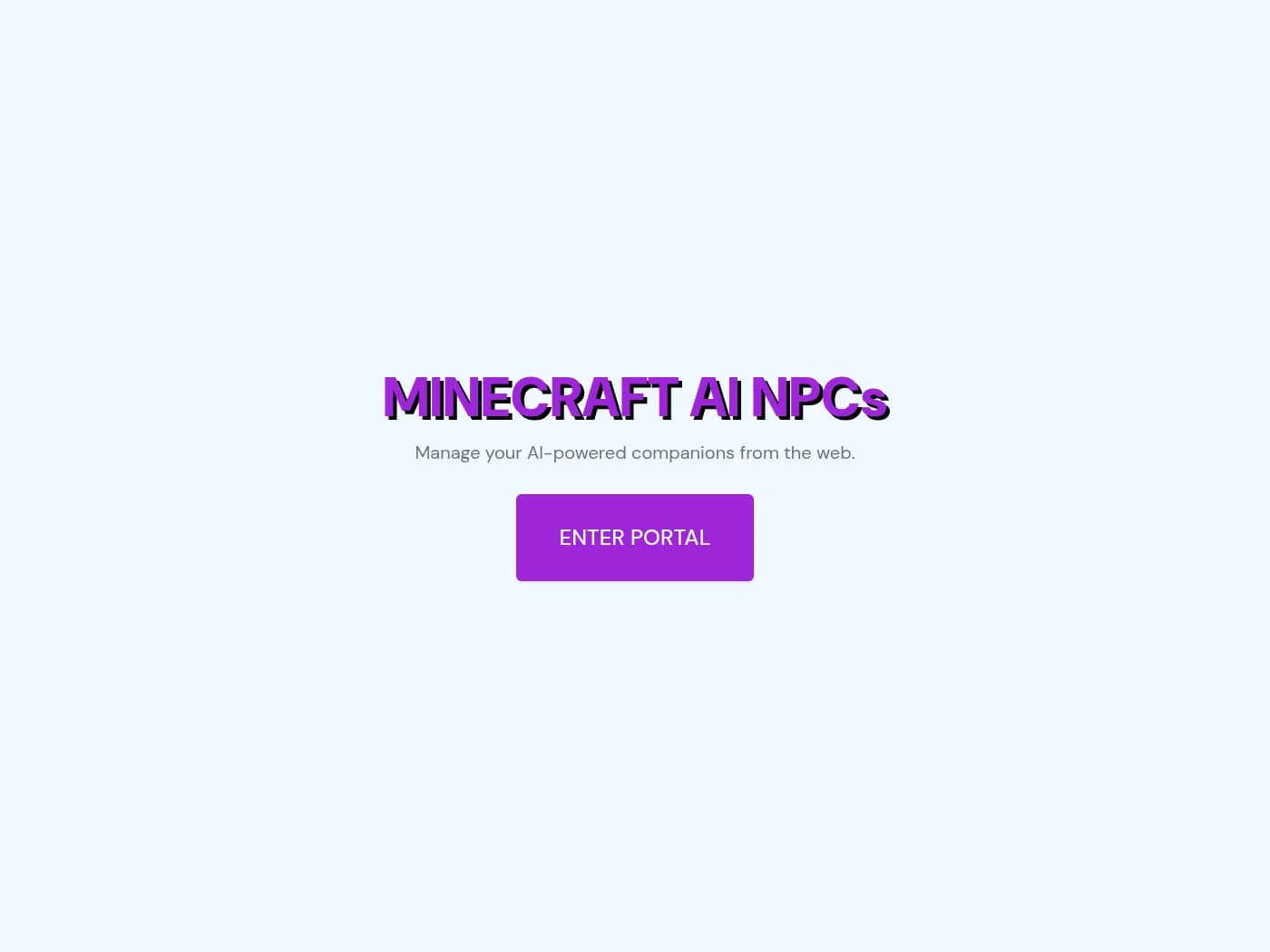 Minecraft AI NPC Mod