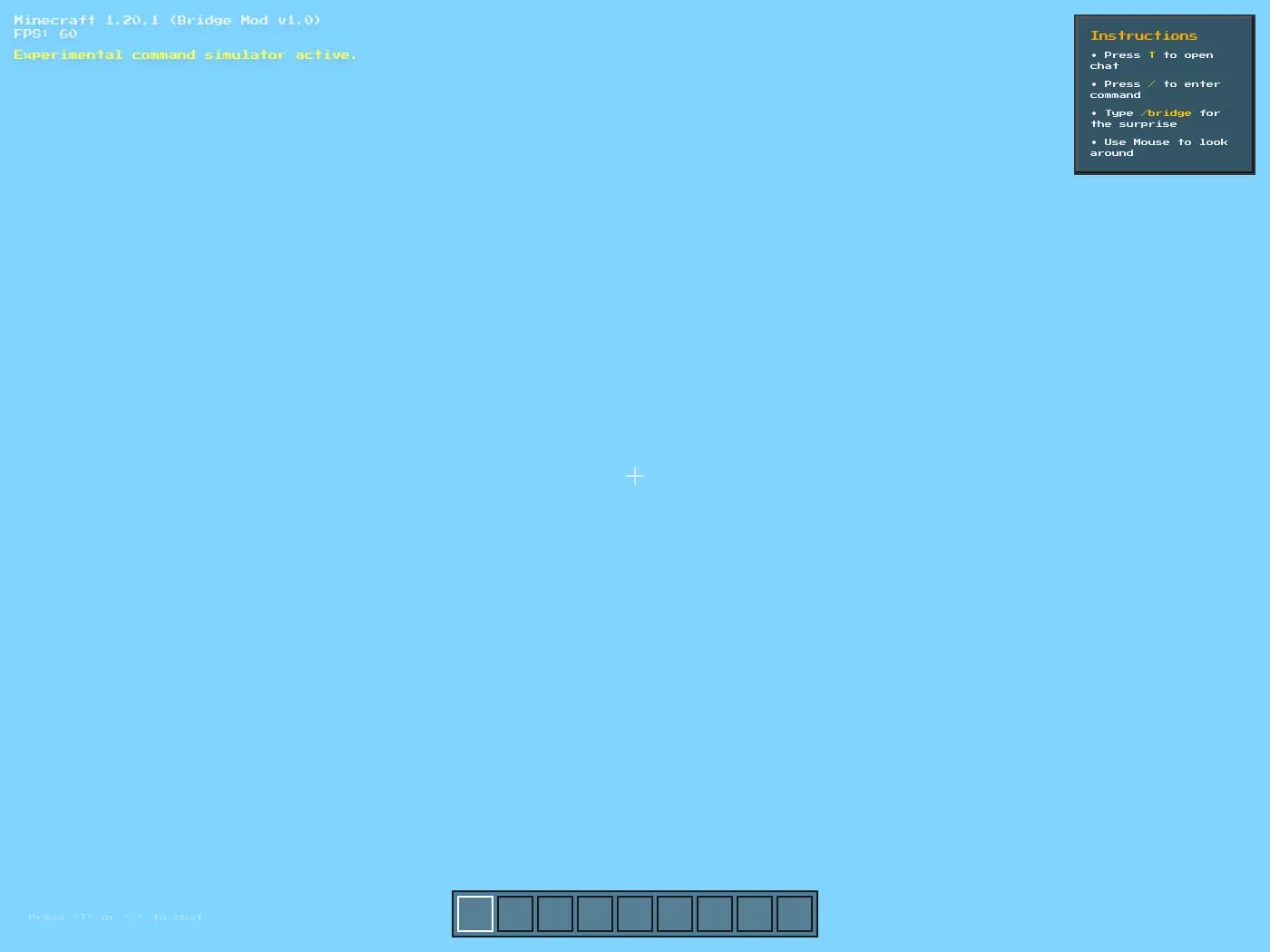 Minecraft Bridge Mod