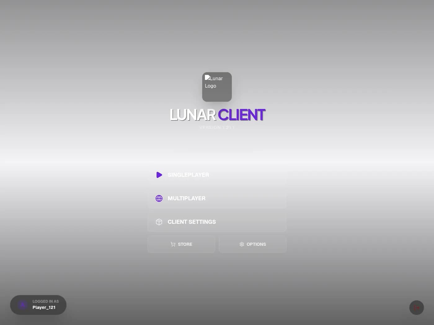 Lunar UI Minecraft Client