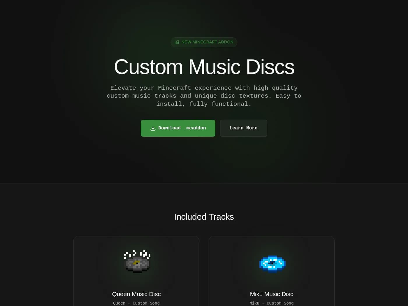 Custom Disc Addon