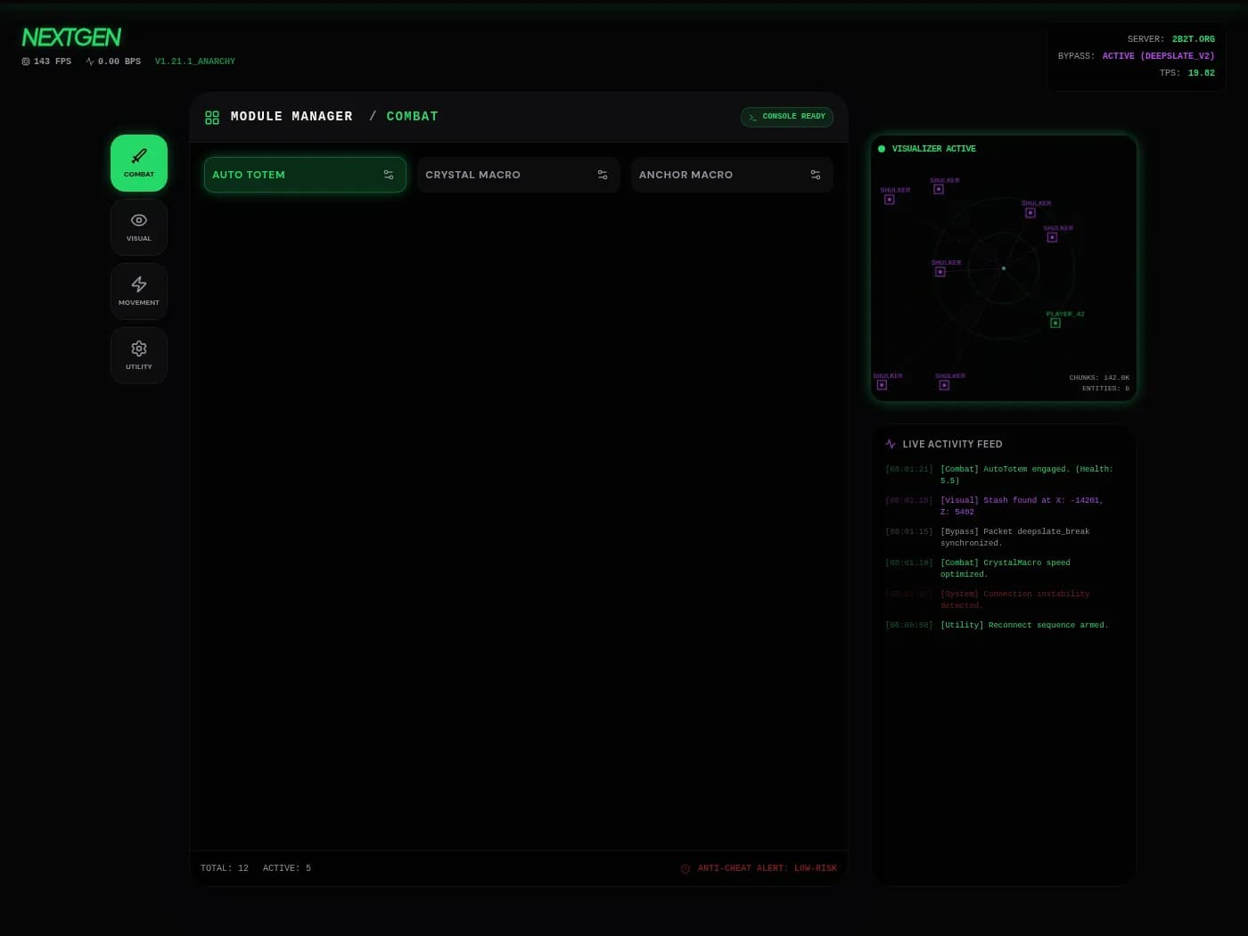 NextGen Minecraft Client