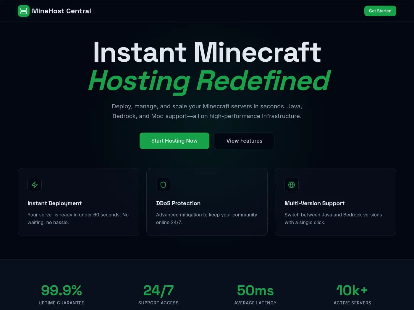 MineHost Central