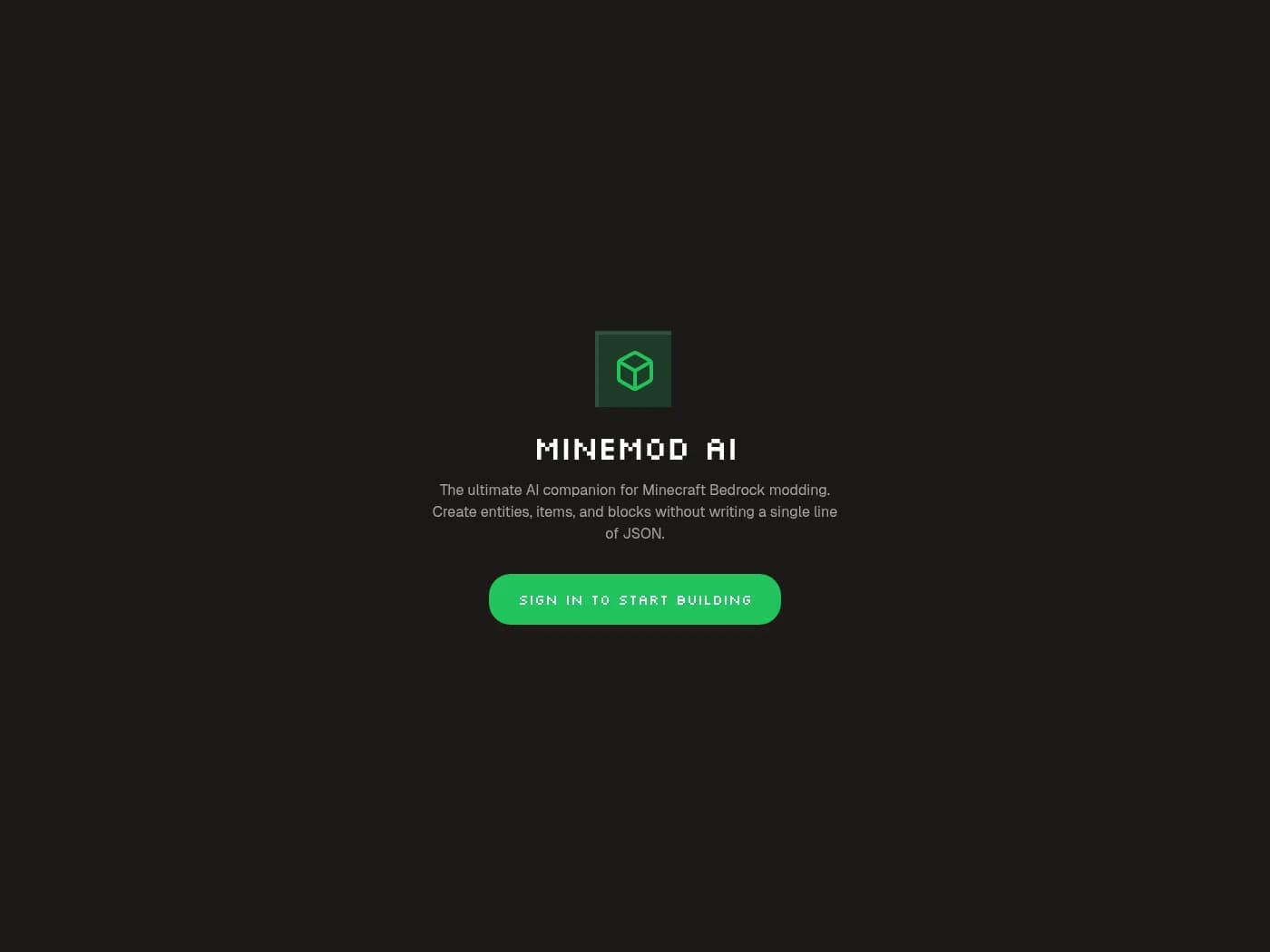 MineMod AI Creator