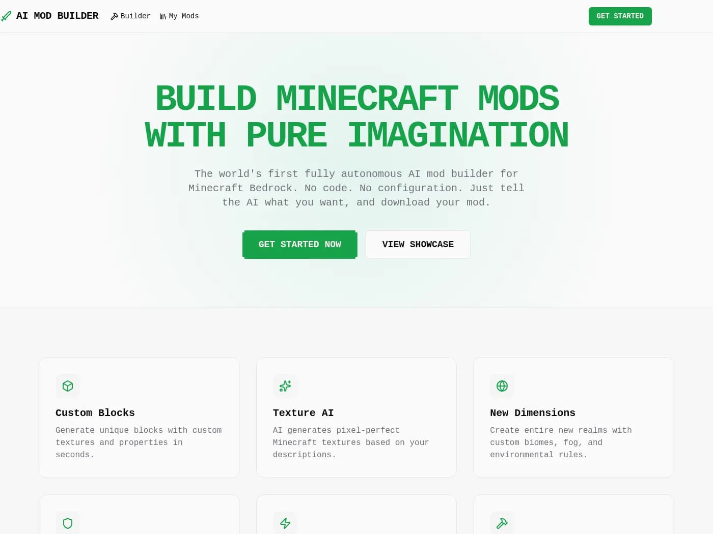 Minecraft Mod AI Builder