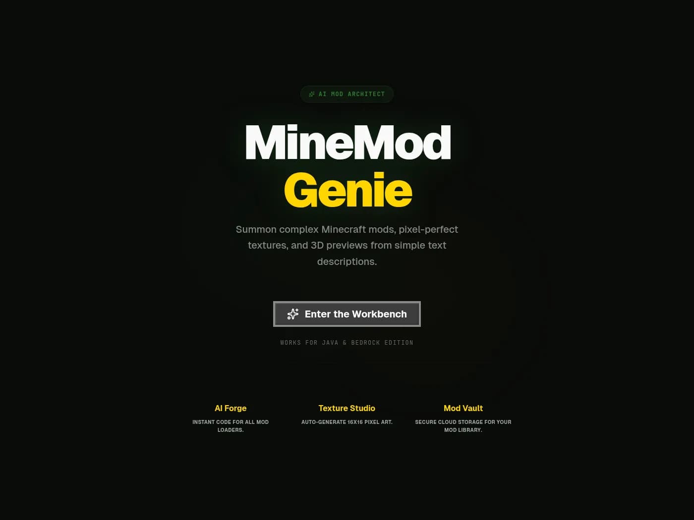 MineMod Genie