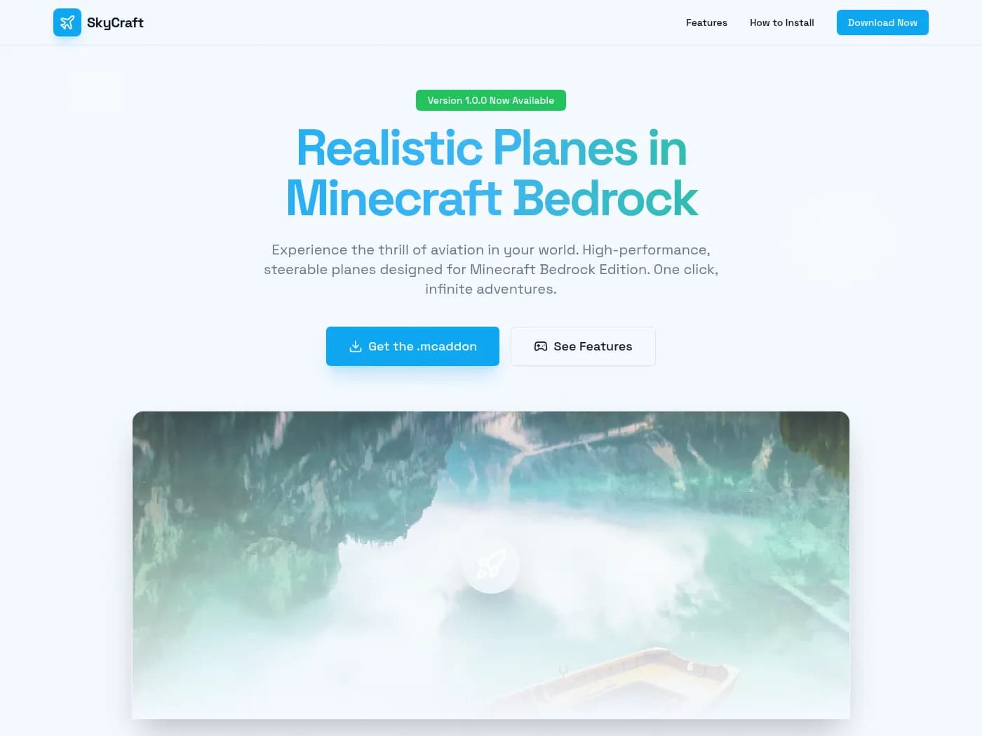 Minecraft Flugzeug Addon