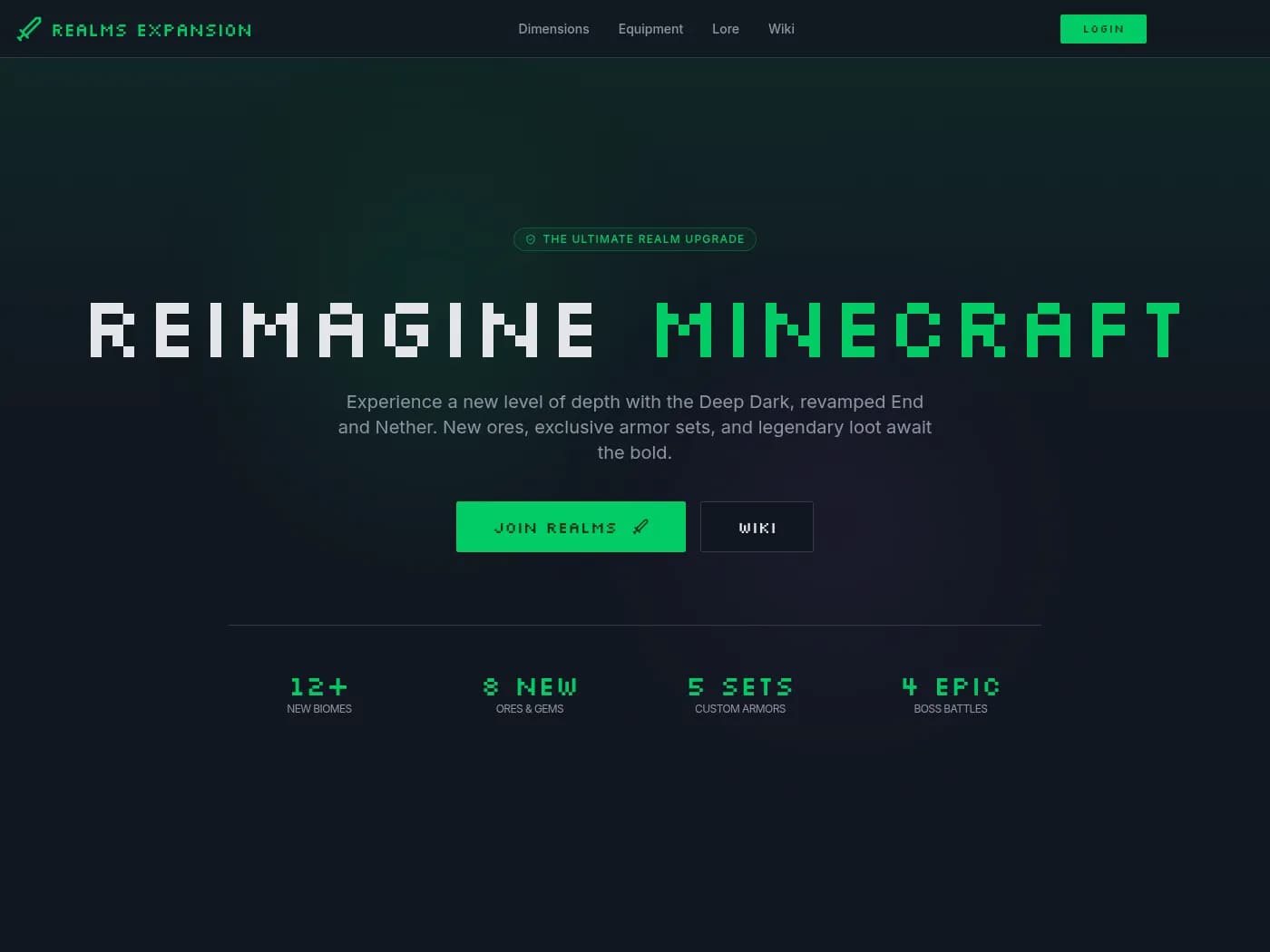 Minecraft Realms Expansion