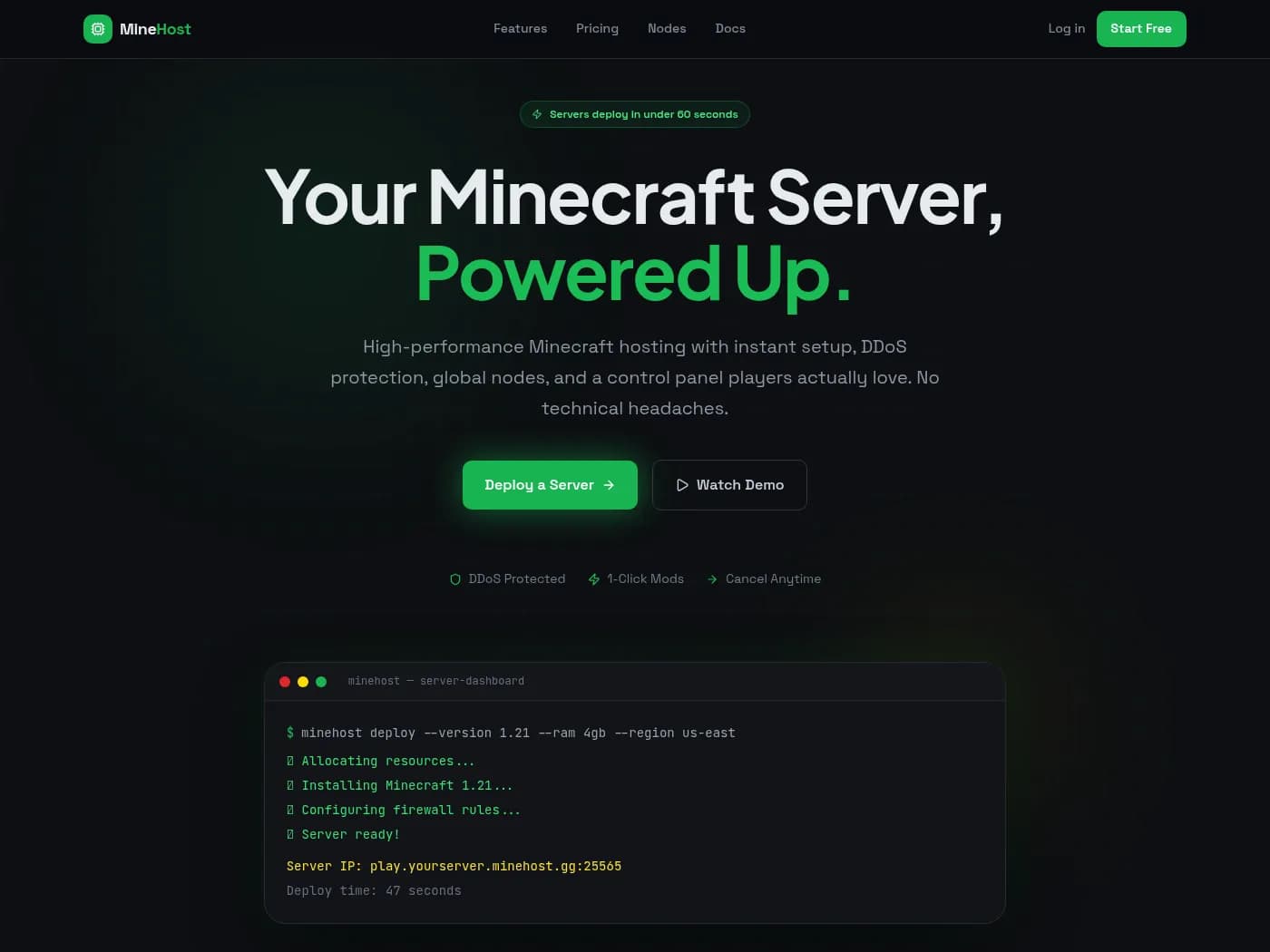 MineHost Portal