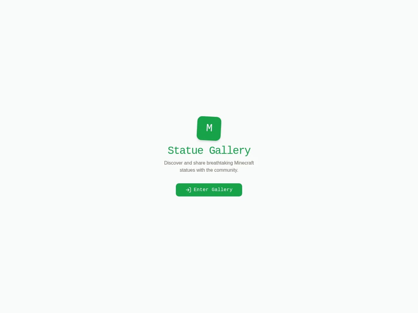 Minecraft Statue Gallery