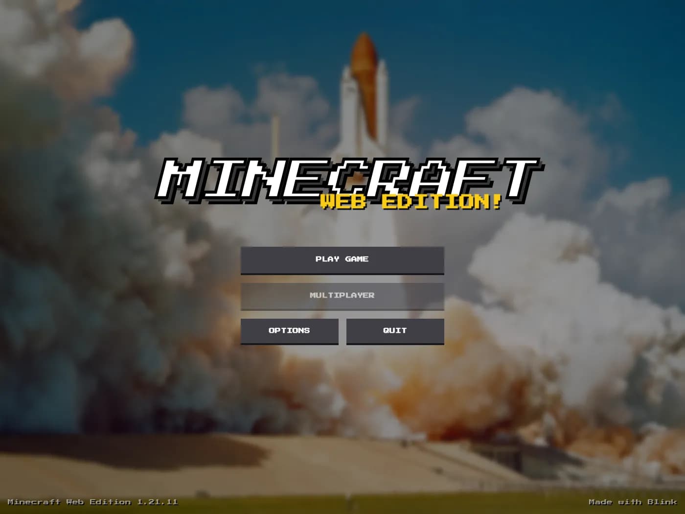 Minecraft Web Edition