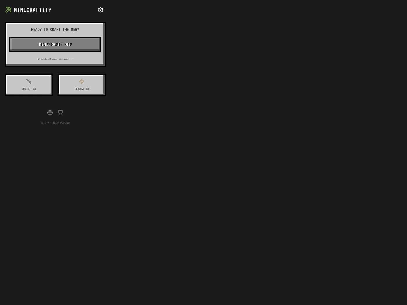Minecraftify Web