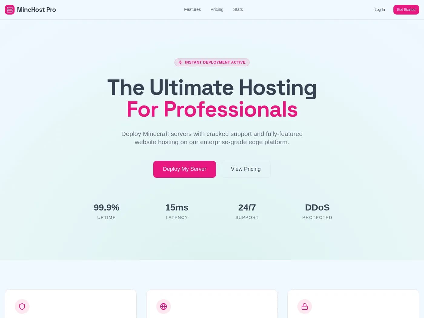 MineHost Pro