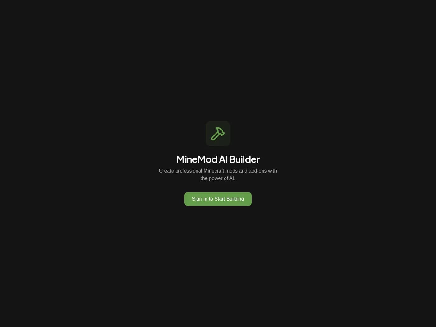 MineMod AI Builder
