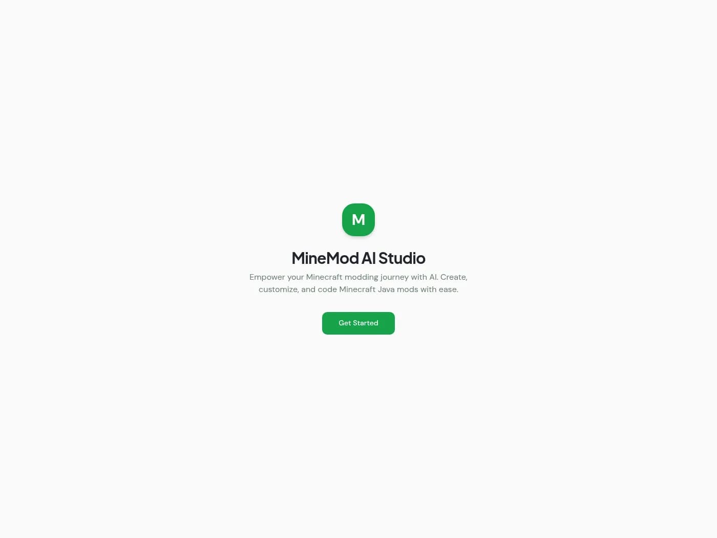 MineMod AI Studio