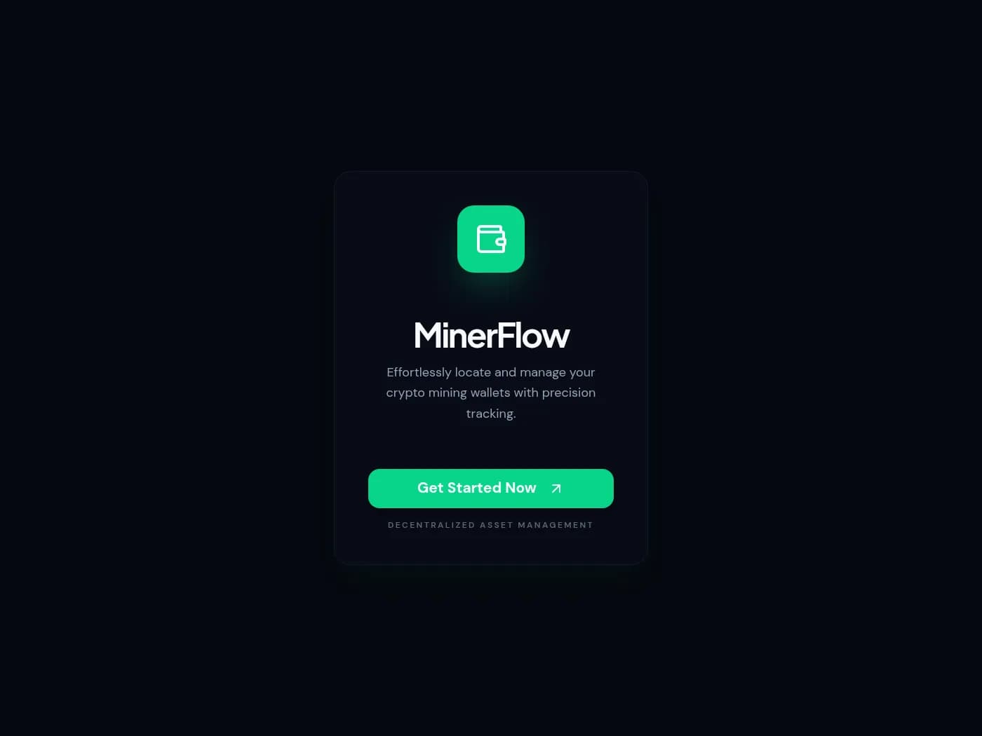 Find Miner Wallet App