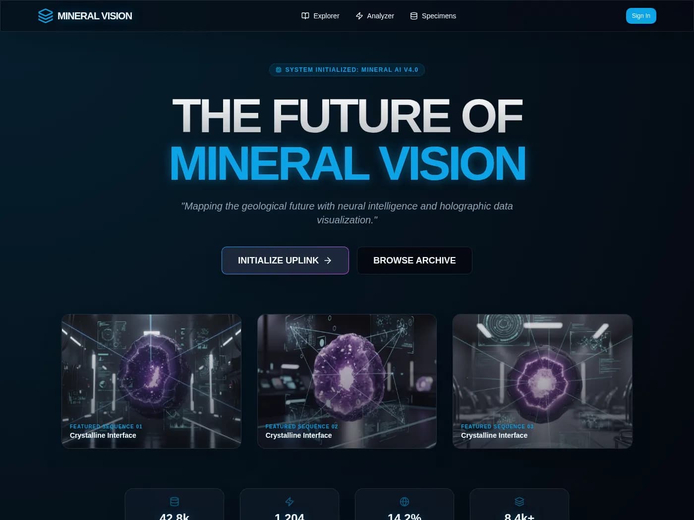 Mineral Vision Hub
