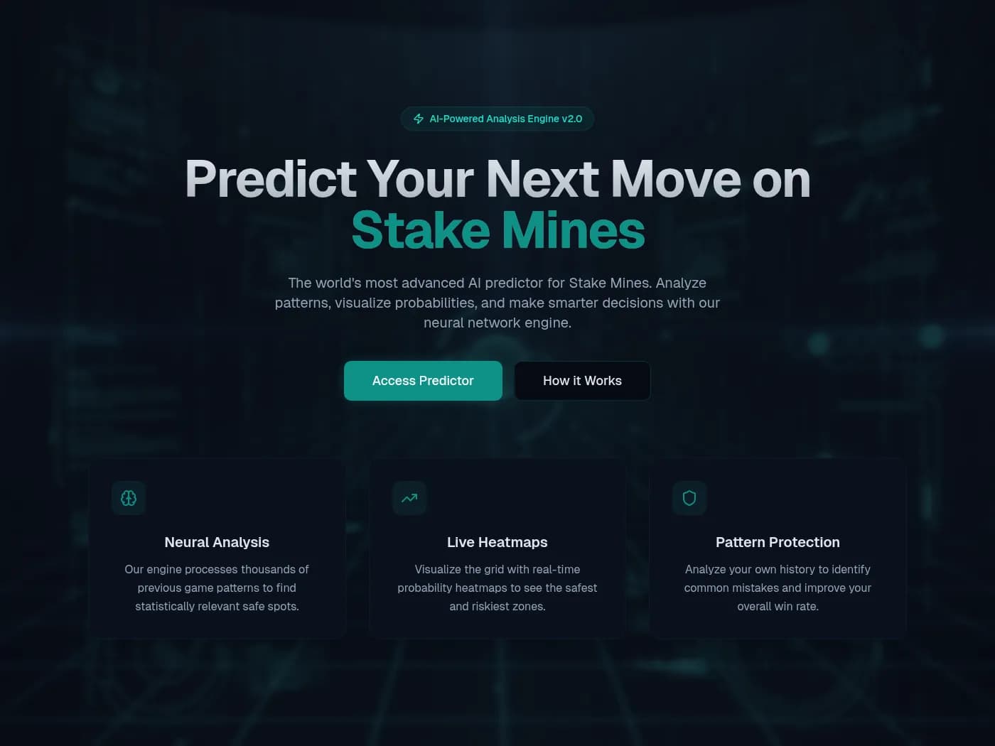 Stake Mines Predictor