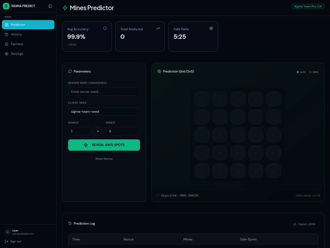 Stake Mines Predictor