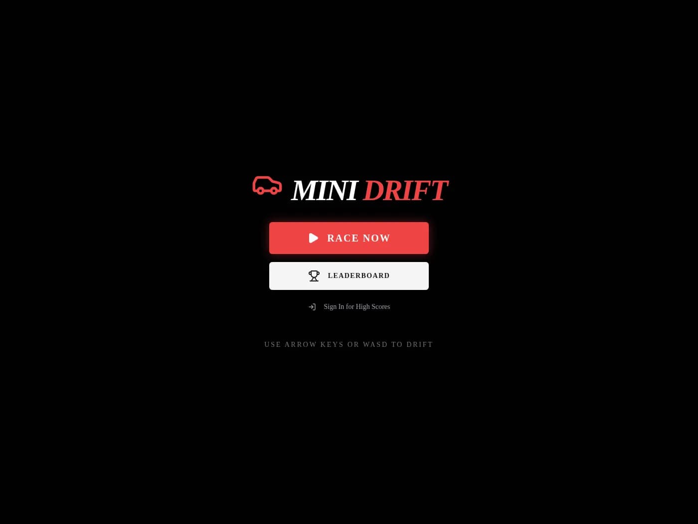 Mini Drift Car Game