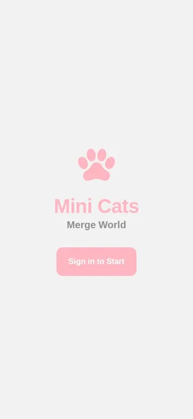 Mini Cats Merge World
