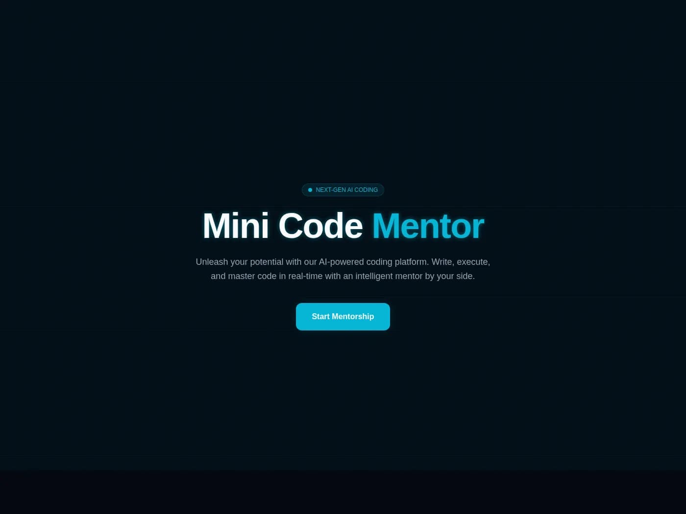 Mini Code Mentor