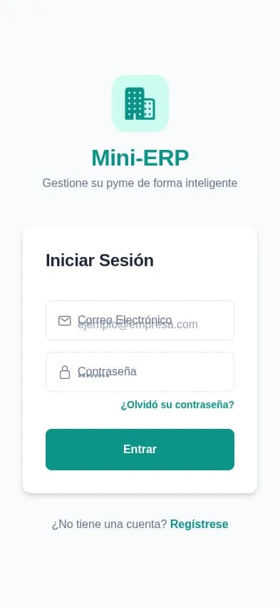 PyME Mini-ERP Móvil