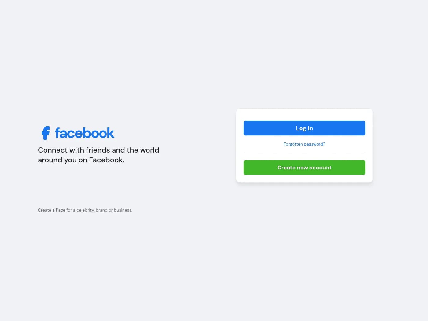 Mini Facebook
