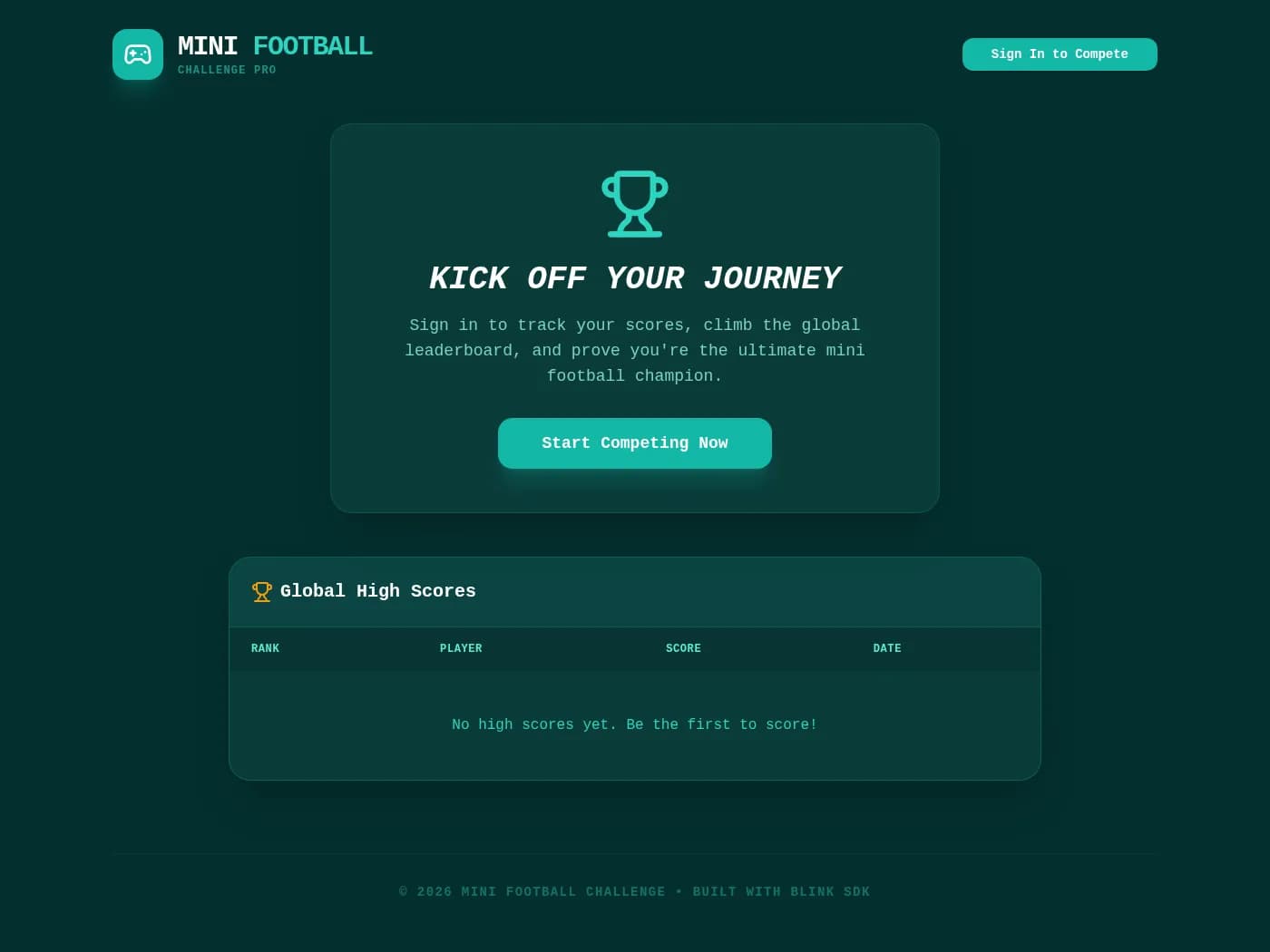 Mini Football Challenge