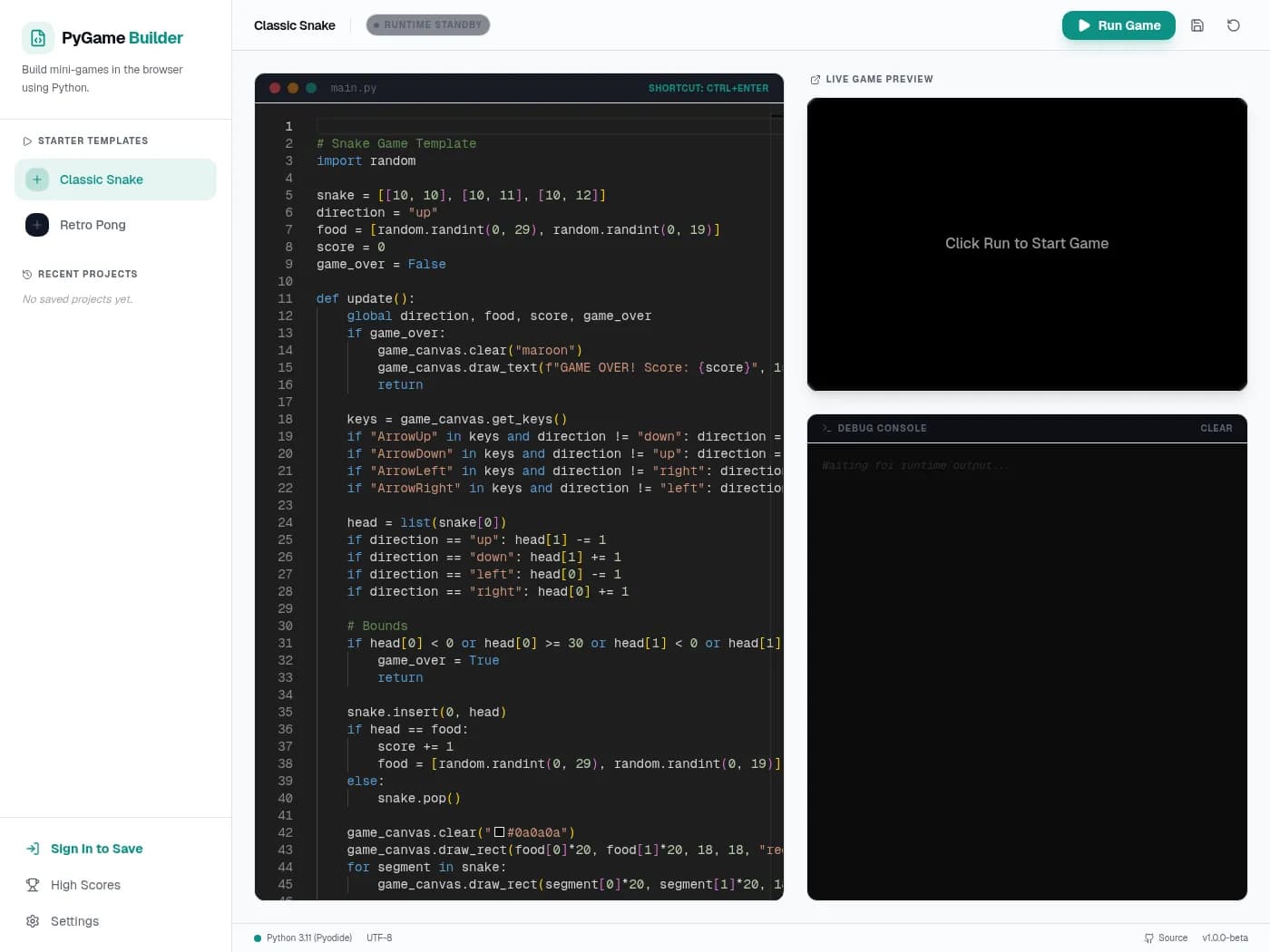 Mini Game Builder