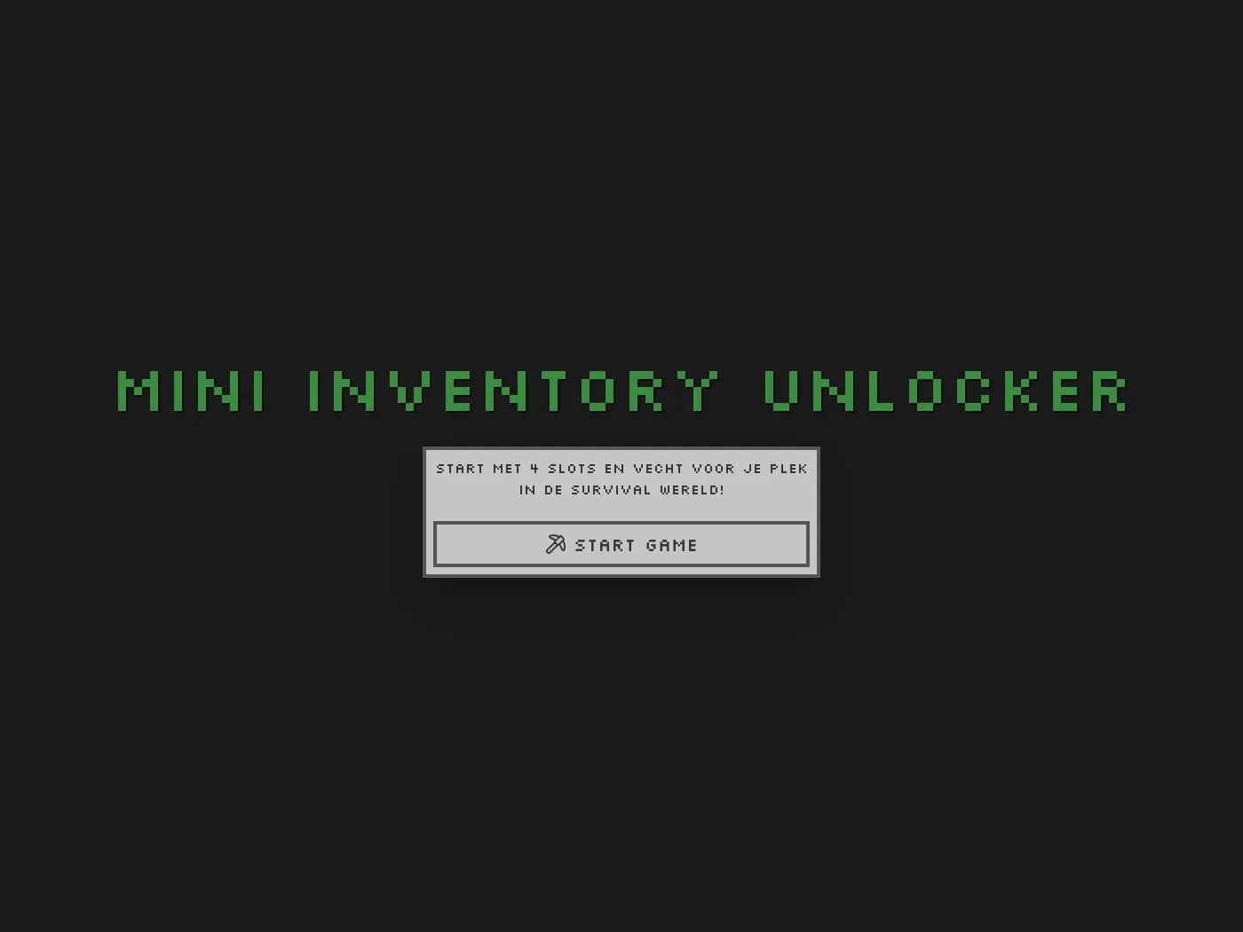 Mini Inventory Unlocker
