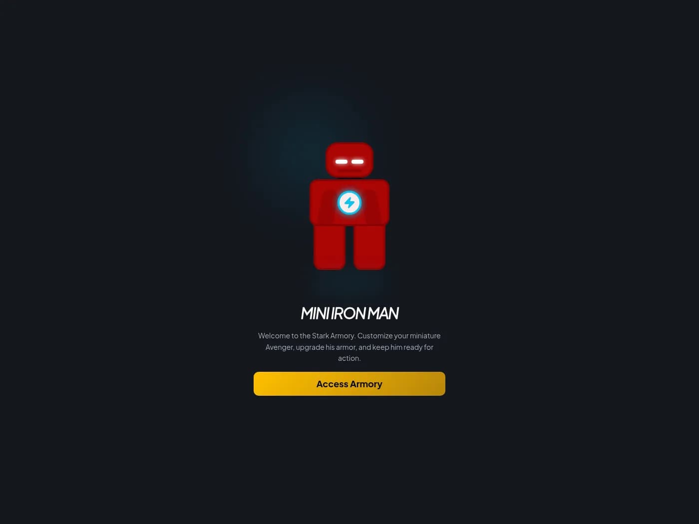 Mini Iron Man Pet