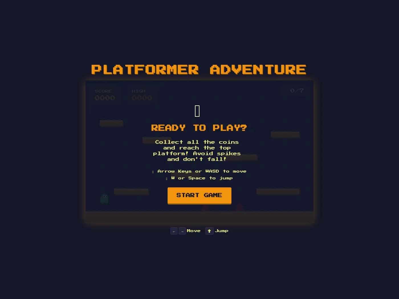Mini Platformer Game