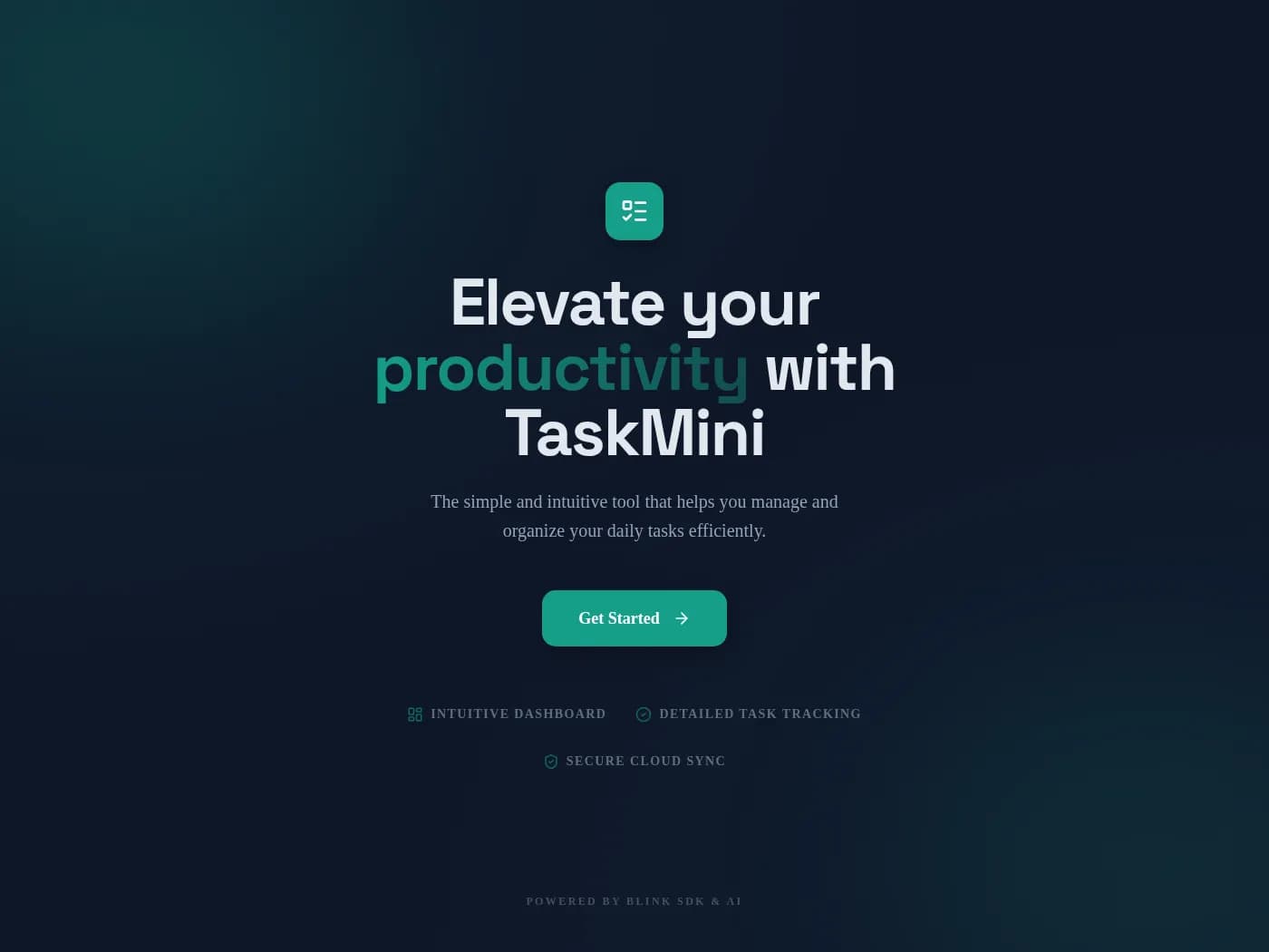 TaskMini App