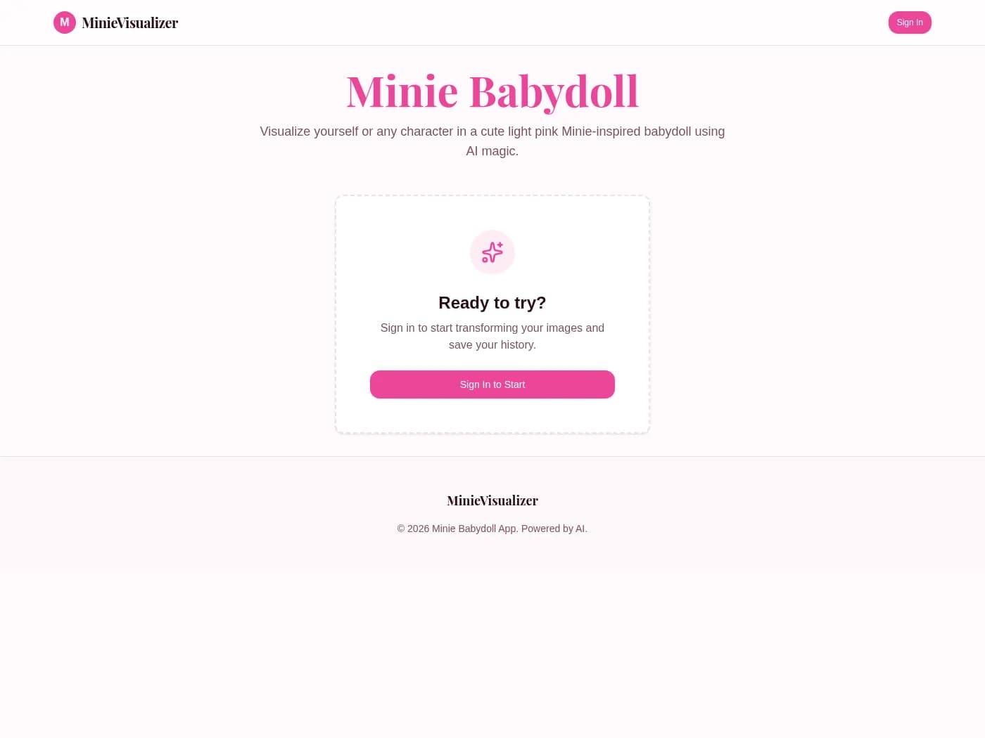 Minie Babydoll Visualizer