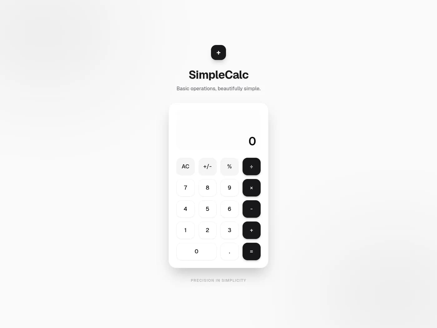 SimpleCalc