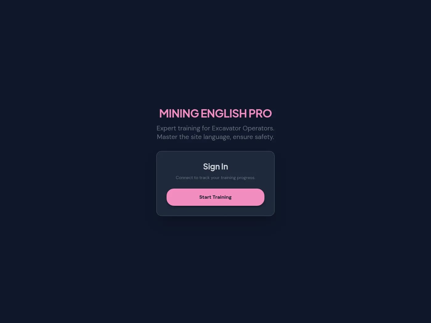 Mining English Pro