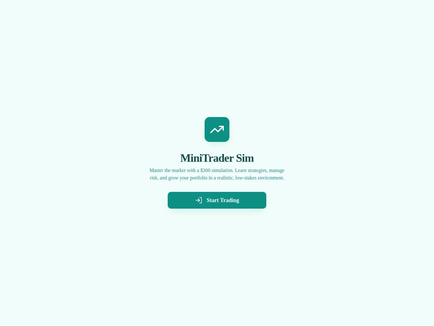MiniTrader App