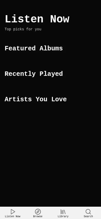 Minjo Music Player